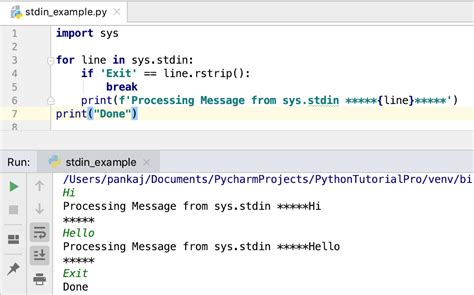 How To Read From Stdin In Python