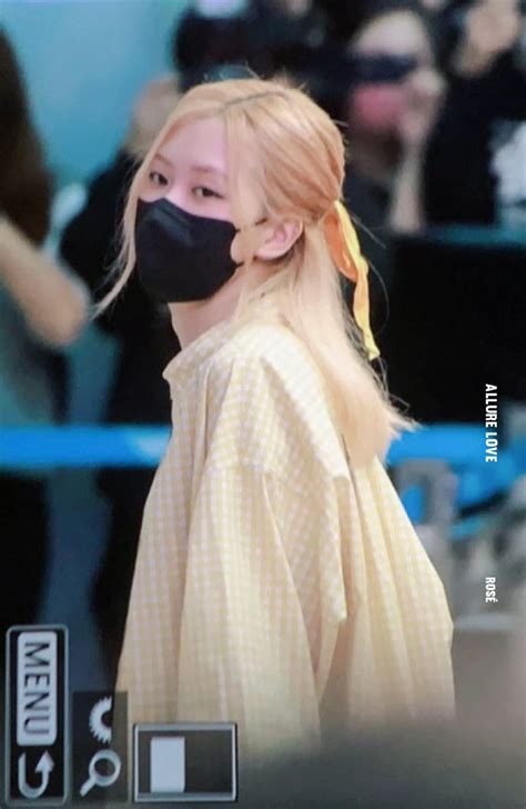 𝐚𝐥𝐥𝐮𝐫𝐞 𝐥𝐨𝐯𝐞 On Twitter 220915 Icn 블랙핑크 로제 Blackpink RosÉ