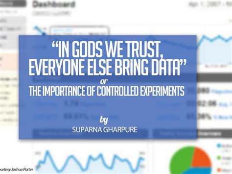 The Importance Of Controlled Experiments Pdf