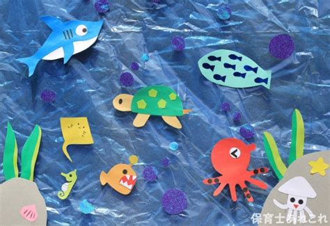【夏】7月の壁面飾り！全4作品をご紹介 保育士あれこれ