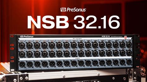Nsb 32 16 Networked Stage Box Mixers