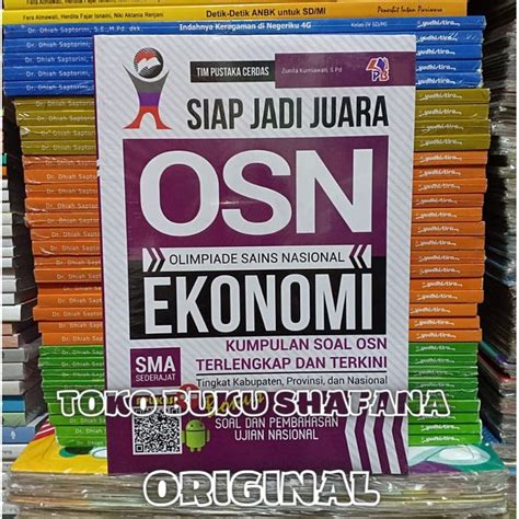 Jual Buku Osn Ekonomi Sma Kumpulan Soal Siap Jadi Juara Terlengkap