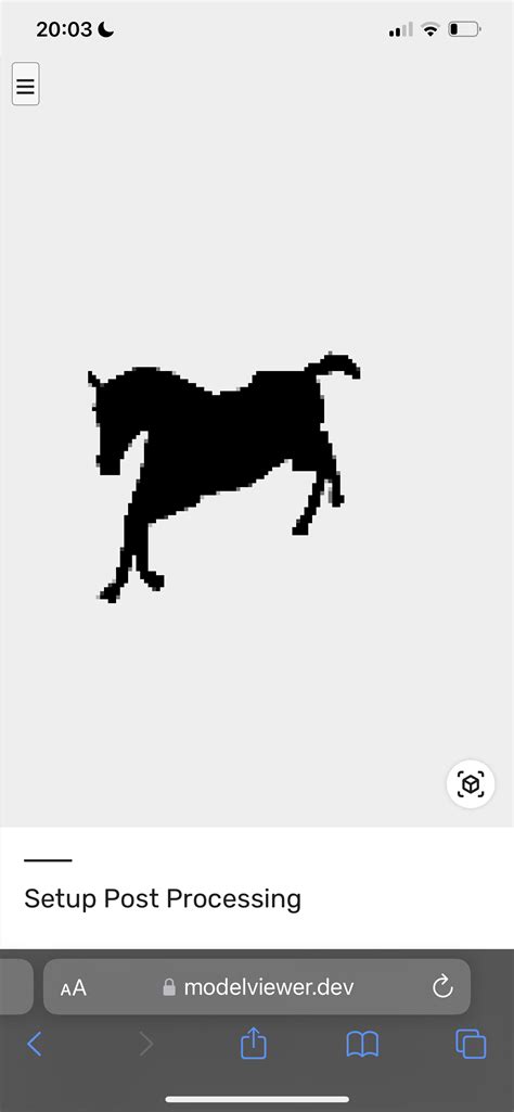 Post Processing Model Appears Solid Black On Mobile Ios · Issue