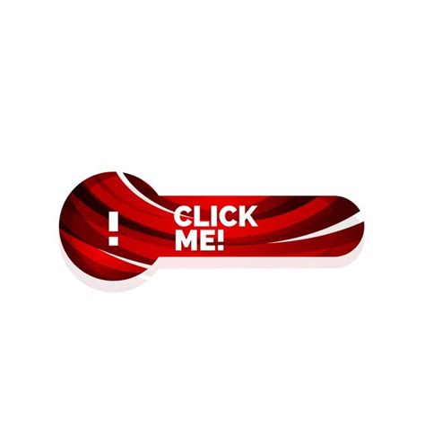 Premium Vector Vector Abstract Button Template