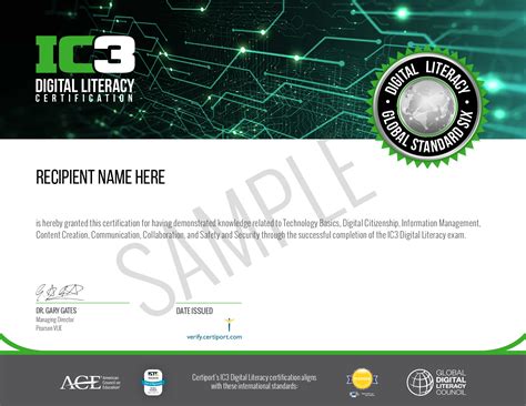 Ic3 Digital Literacy Veloces