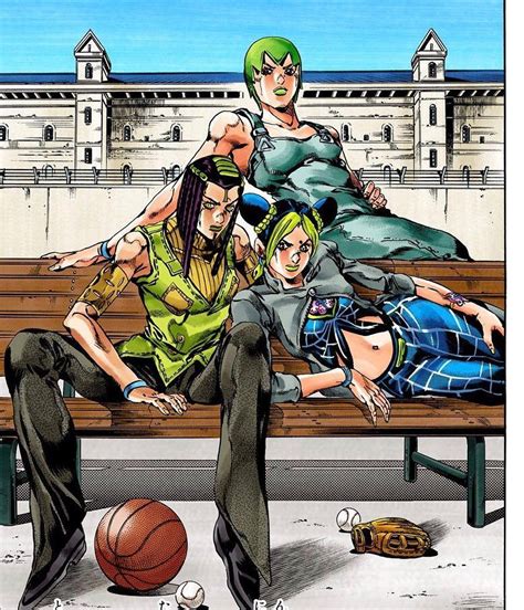 The Girls 🖤jolyne Jolynekujo Jolynecujoh Jojo Joestar Ermes