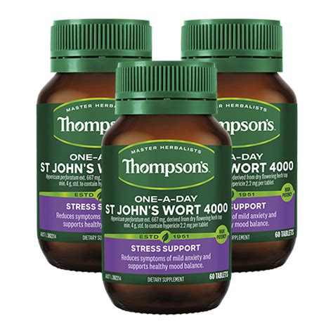 톰슨 원 어 데이 세인트 존스 워트 4000mg 60정