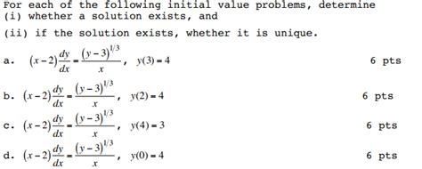 Solved Determine Whether The Solution Exist And If It Does Chegg