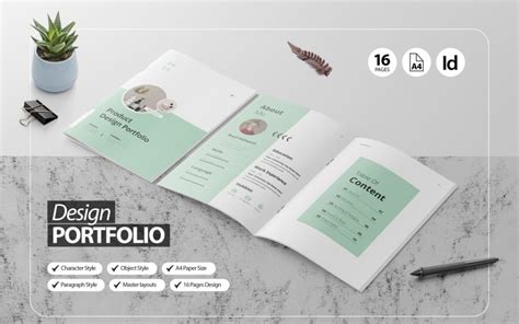 Product Design Portfolio Template 412626 Templatemonster