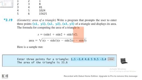 Introduction To Java Programming Exercise 2 19a Youtube
