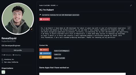 Hubert Le On Linkedin Ive Recently Updated My Github Profile Repository Feel Free To Explore…