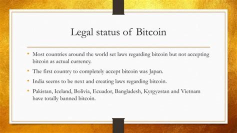 Introduction To Cryptocurrency Bitcoin Pptx