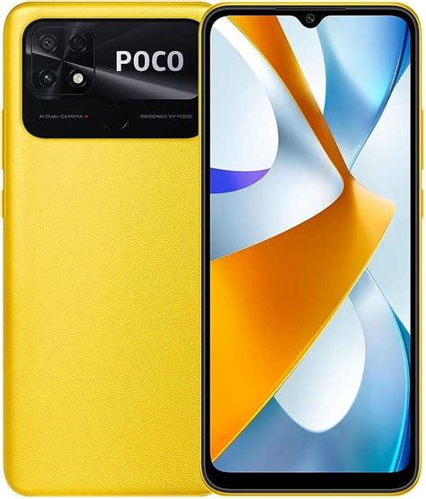 Xiaomi Poco C Inch Hd Dot Drop Display Dual Sim Yellow Gb Ram Gb G Lte Buy Best