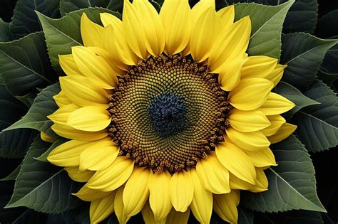 Premium Photo Sunflower Mosaic Patterns In Nature
