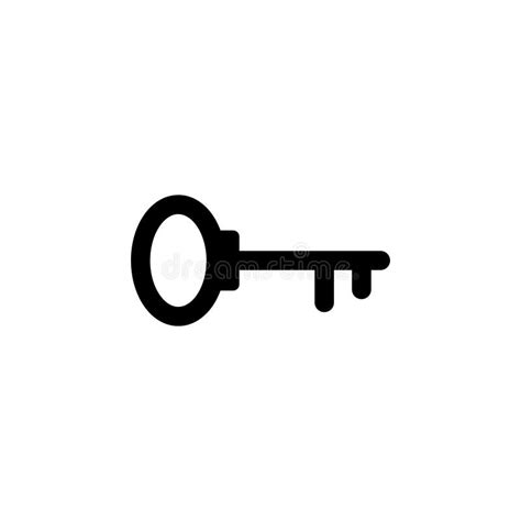 Key Icon Key Vector Icon Key Symbol Stock Vector Illustration Of