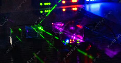 Optics Experiment Stock Image F044 5569 Science Photo Library