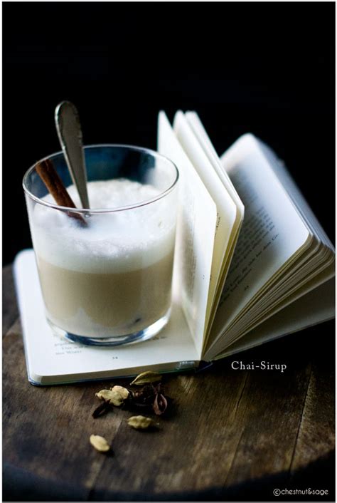 Winterlicher Chai-Sirup – Chestnut & Sage