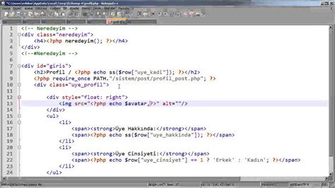 Php Ile Blog Scripti Yazmak B L M Youtube