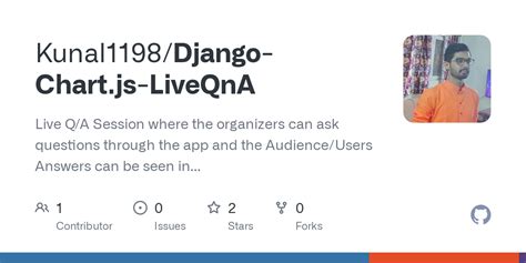 GitHub Kunal Django Chart Js LiveQnA Live Q A Session Where The Organizers Can Ask