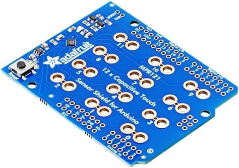 Adafruit 12 X Capacitive Touch Shield For Arduino Mpr121 [ada2024] Industrial