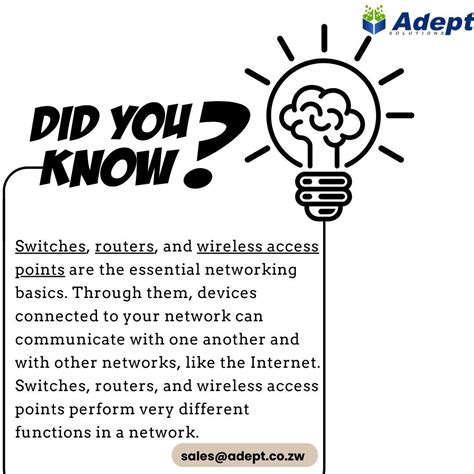Did You Know Switches Routers Wirelessaccesspoints
