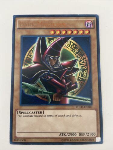 Yugioh Dark Magician Ygldenb02 Ultra Rare Lp Arkana Values Mavin
