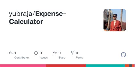 GitHub Yubraja Expense Calculator