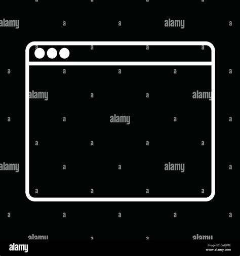 Web Browser Icon Illustration Design Stock Vector Image And Art Alamy