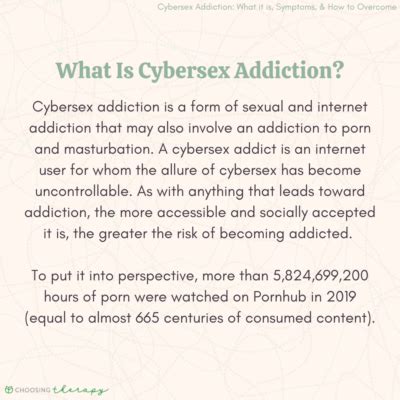 What Is Cybersex Addiction