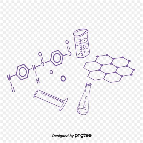 벡터 실험 기구 화학 연구 시험관 도구 과학 연구 Png 일러스트 및 Psd 이미지 무료 다운로드 Pngtree