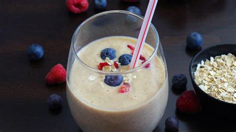 Oats Smoothie For Weight Loss Breakfast Yummy Indian Kitchen