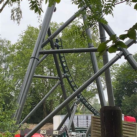Track Is Going Up In The Non Inverting Cobra Roll On [walibi Belgium]s 2021 Intamin Credit