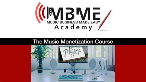 The Music Monetization Course Specmeout