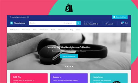 Setup And Customize Your Shopify Warehouse Theme By Html Wizard Fiverr