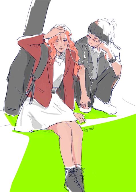 Koga Mitsuki And Oosawa Aya Kininatteru Hito Ga Otoko Ja Nakatta Drawn By Foyhead Danbooru