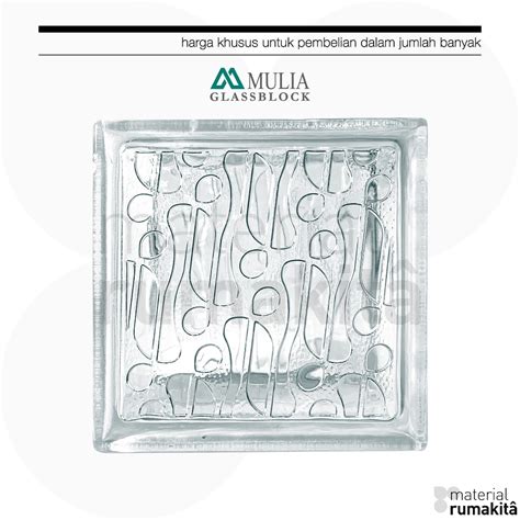 Jual Glass Block Mulia Clear Glassblock Dinding Satuan Shopee