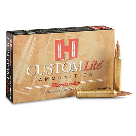 Hornady Customlite 300 Winchester Magnum Sst 150 Grain 20 Rounds