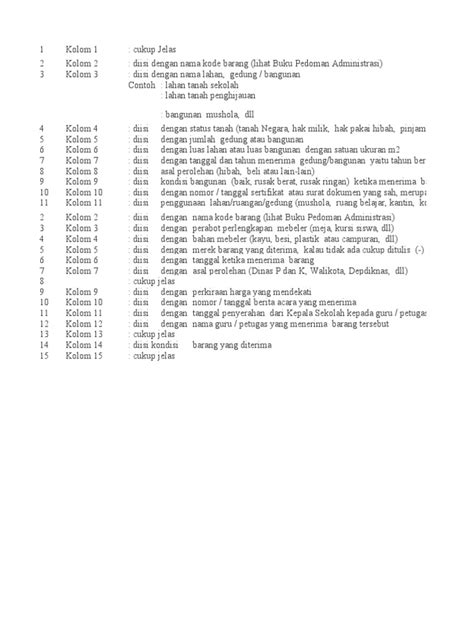 Buku Inventaris Sekolah Pdf