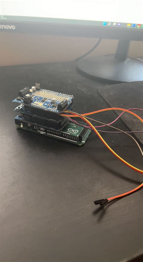 How To Ground A Sensor Directly To My Arduino When I Have Motor Shields Stacked On Top Of The