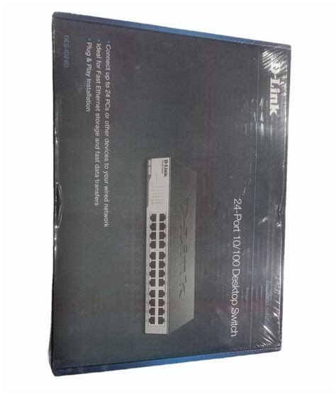Dgs 1024d 24 Port Gigabit Unmanaged Desktop Switch At ₹ 7500 Piece Gigabit Switch In Greater