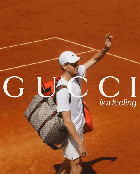 Gucci Is A Feeling კამპანია იანიკ სინერის მონაწილეობით