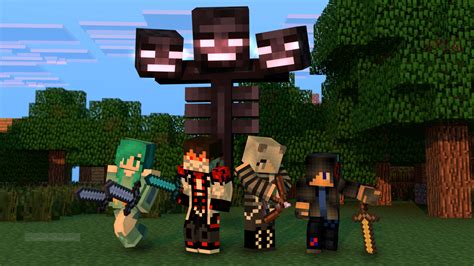 Minecraft Wither Wallpapers Wallpaper Cave
