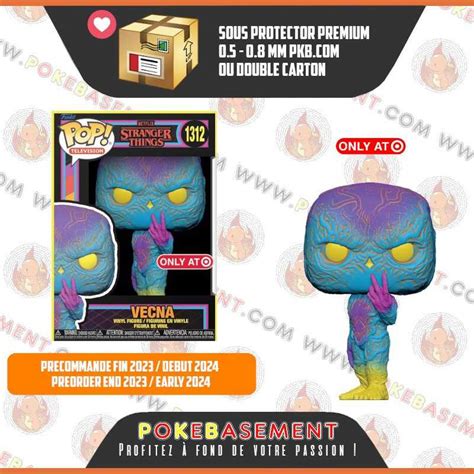 Funko Pop Stranger Things Vecna Blacklight EXCLUSIVE Target