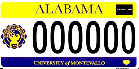 Redesigned License Plates Coming For Alabama Universities