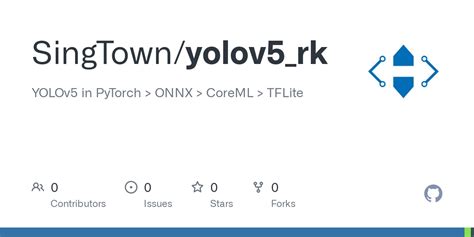 GitHub SingTown Yolov5 Rk YOLOv5 In PyTorch ONNX CoreML TFLite