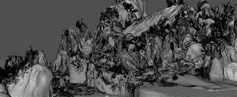 Arctic Iceberg Cliff Environment D Model Turbosquid
