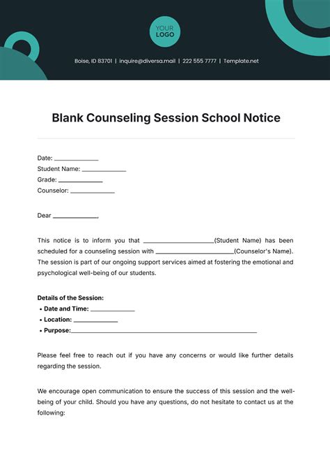 Free Counseling Templates To Edit Online