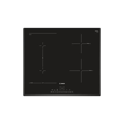 Bosch Serie 6 PVS651FC5E hob Black Built-in 60 cm Zone induction hob 4 ...