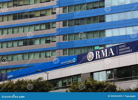 Moroccan Insurance Company Rma Editorial Stock Image Image Of