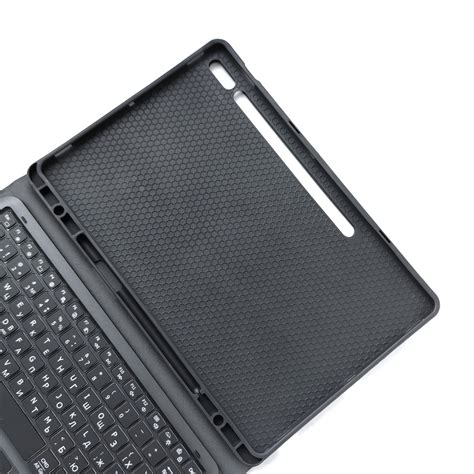 Чехол-клавиатура Smart Cover + Мышка для Samsung Galaxy Tab S7 Plus 12. ...